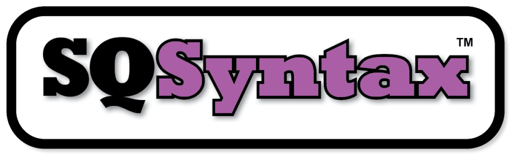 SQ Syntax | SQ Thinking
